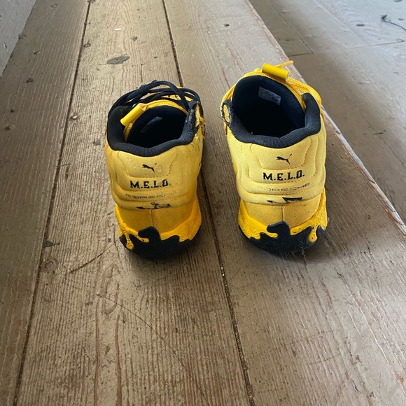 La Melos | Shoes | Lamelos Gold And Black Mens Size 1 Like New | Poshmark